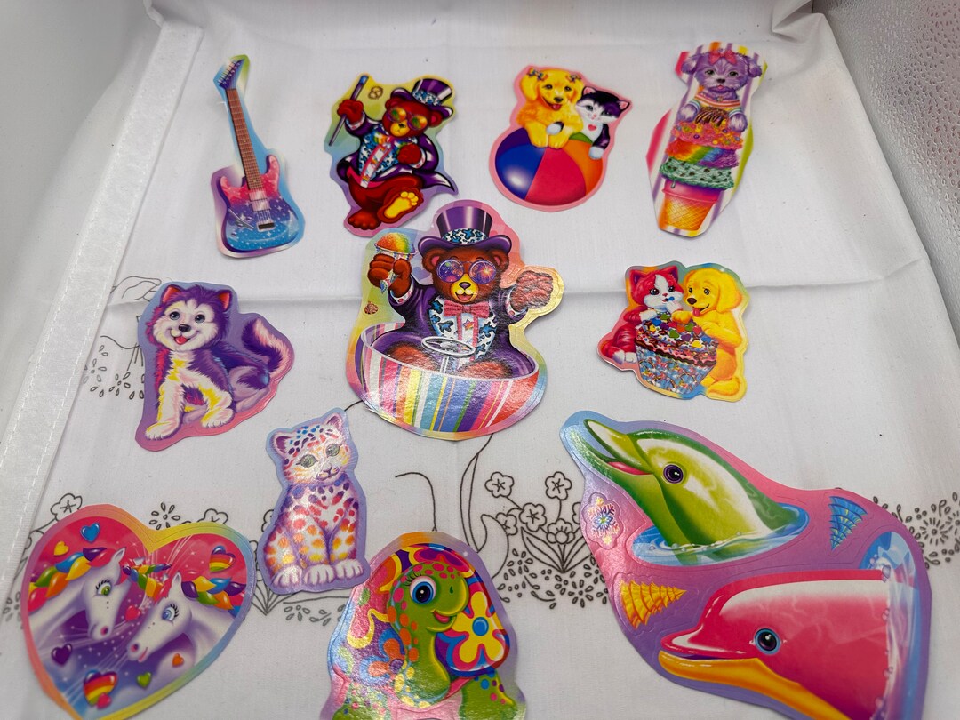 Lisa Frank Stickers, Jumbo Lisa Frank Stickers, Lisa Frank Party Decor ...