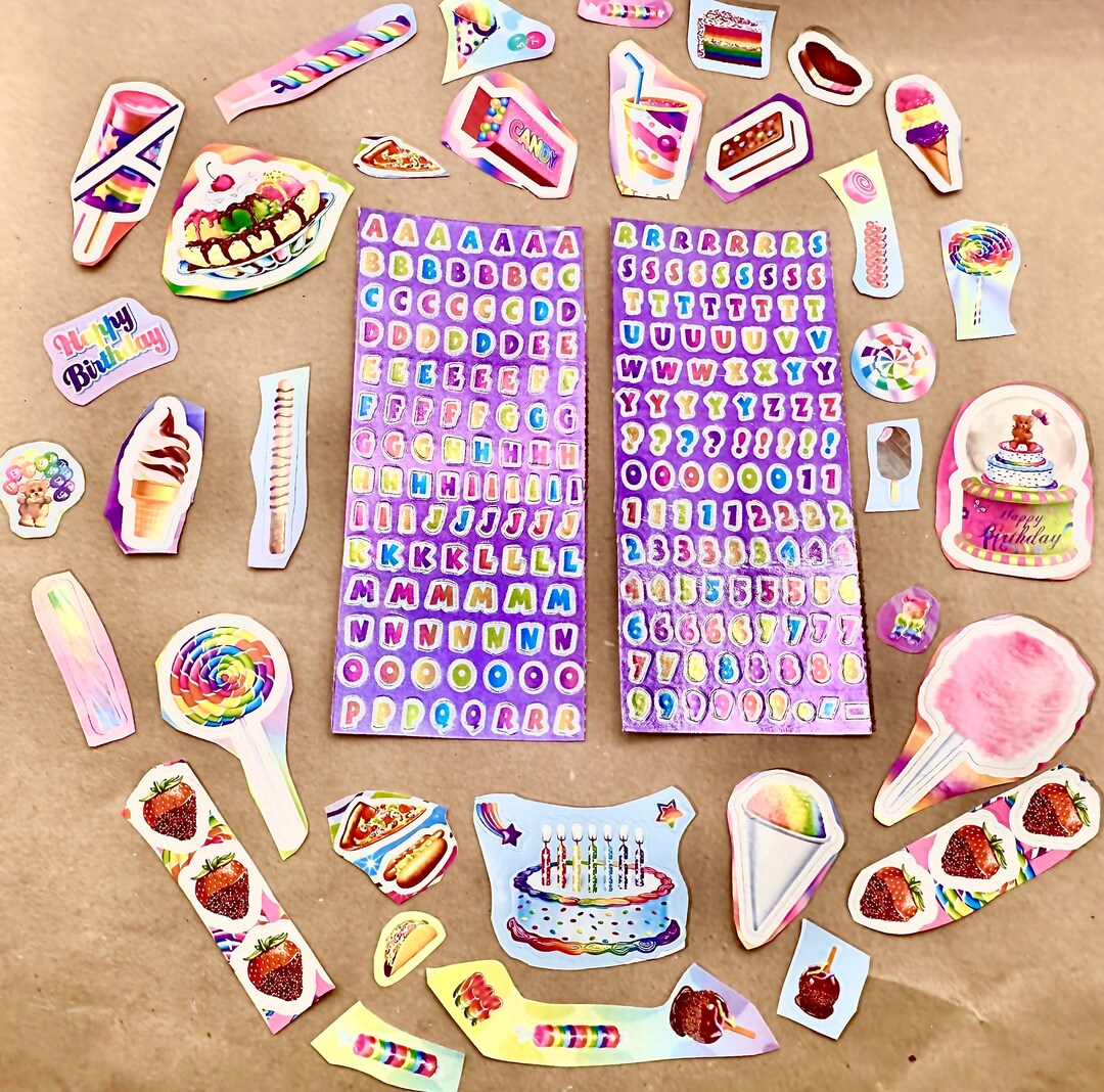 Lisa Frank Stickers, Lisa Frank Party Decor, Lisa Frank Craft Supply ...