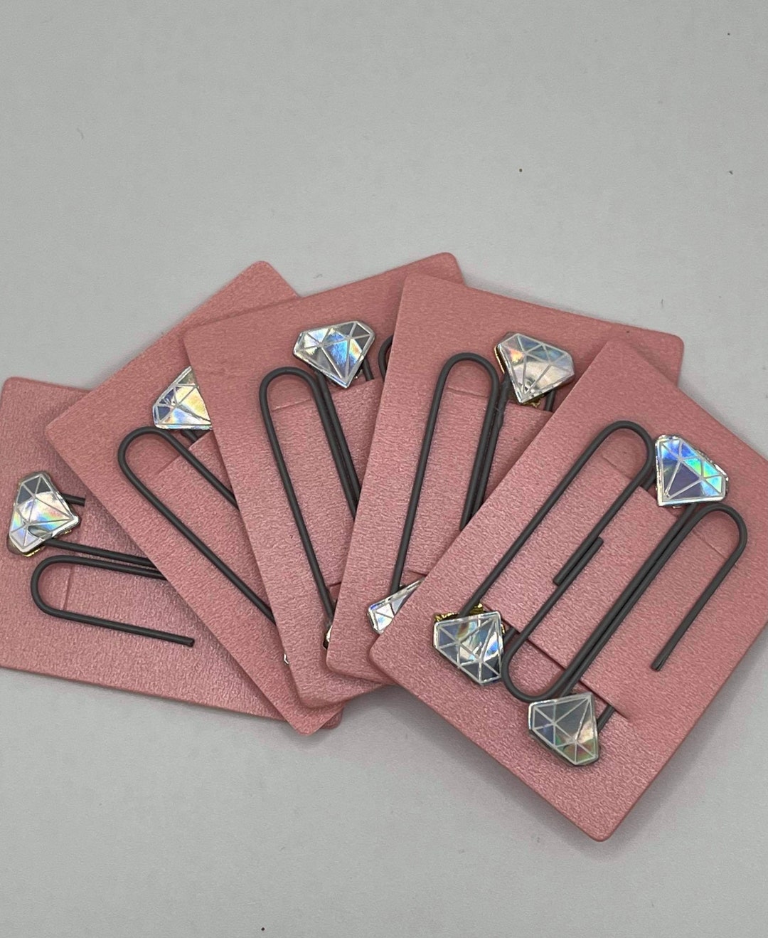 Diamond Paperclips, Wedding Planner Accessories, Planner Book Mark ...