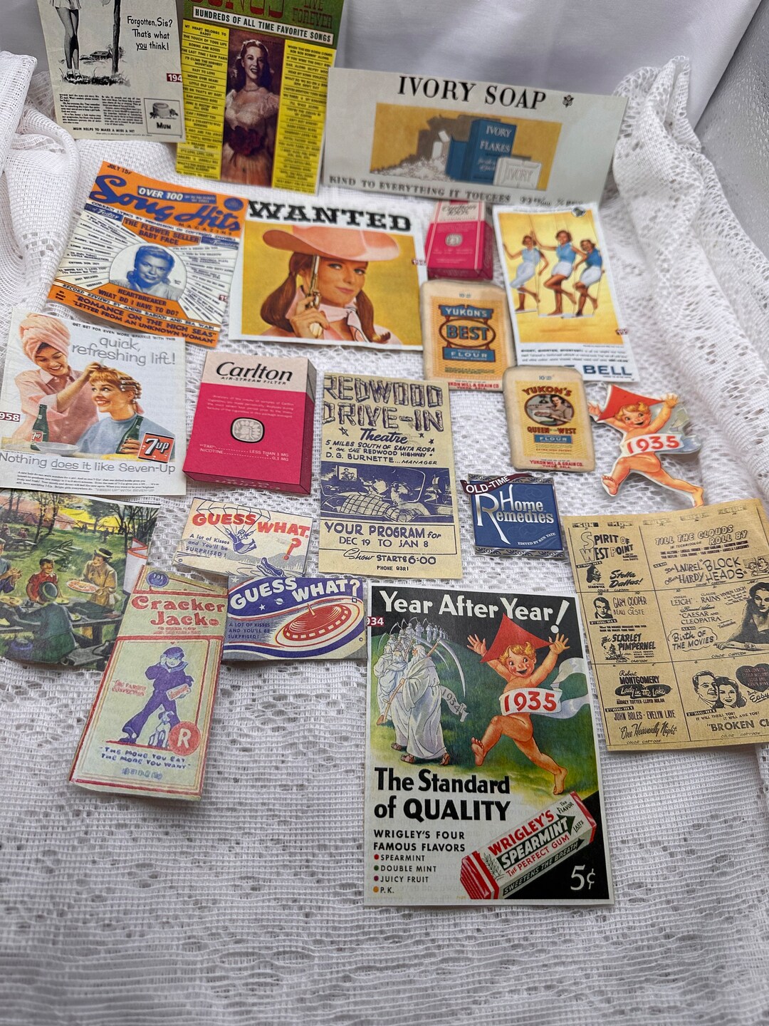 Ephemera Pack for Junk Journals, Ephemera Papers, Ephemera Lot ...