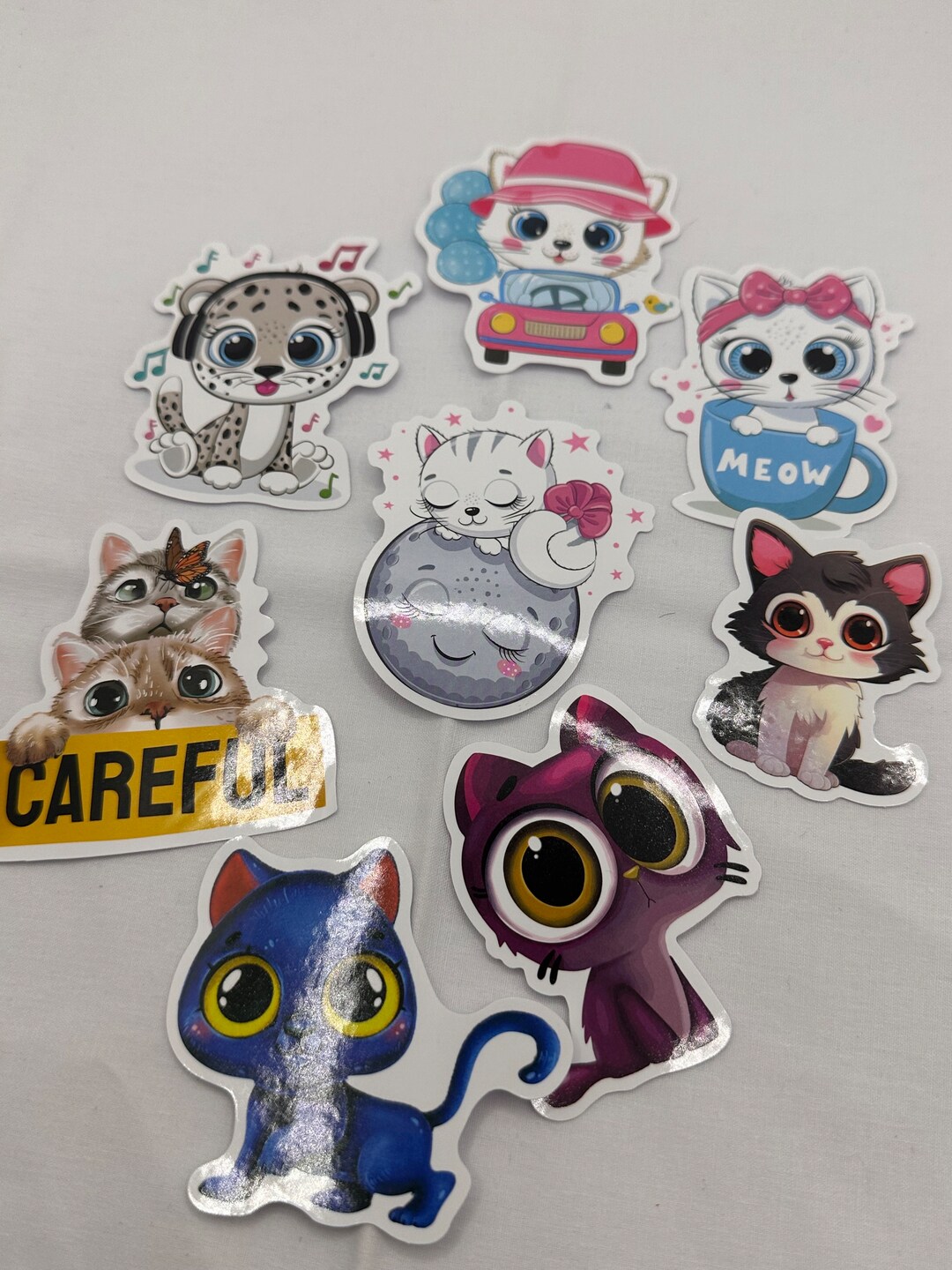 Cute Kawaii Sticker Grab Bag Kawaii Themed Stickers, Sticker Flakes ...