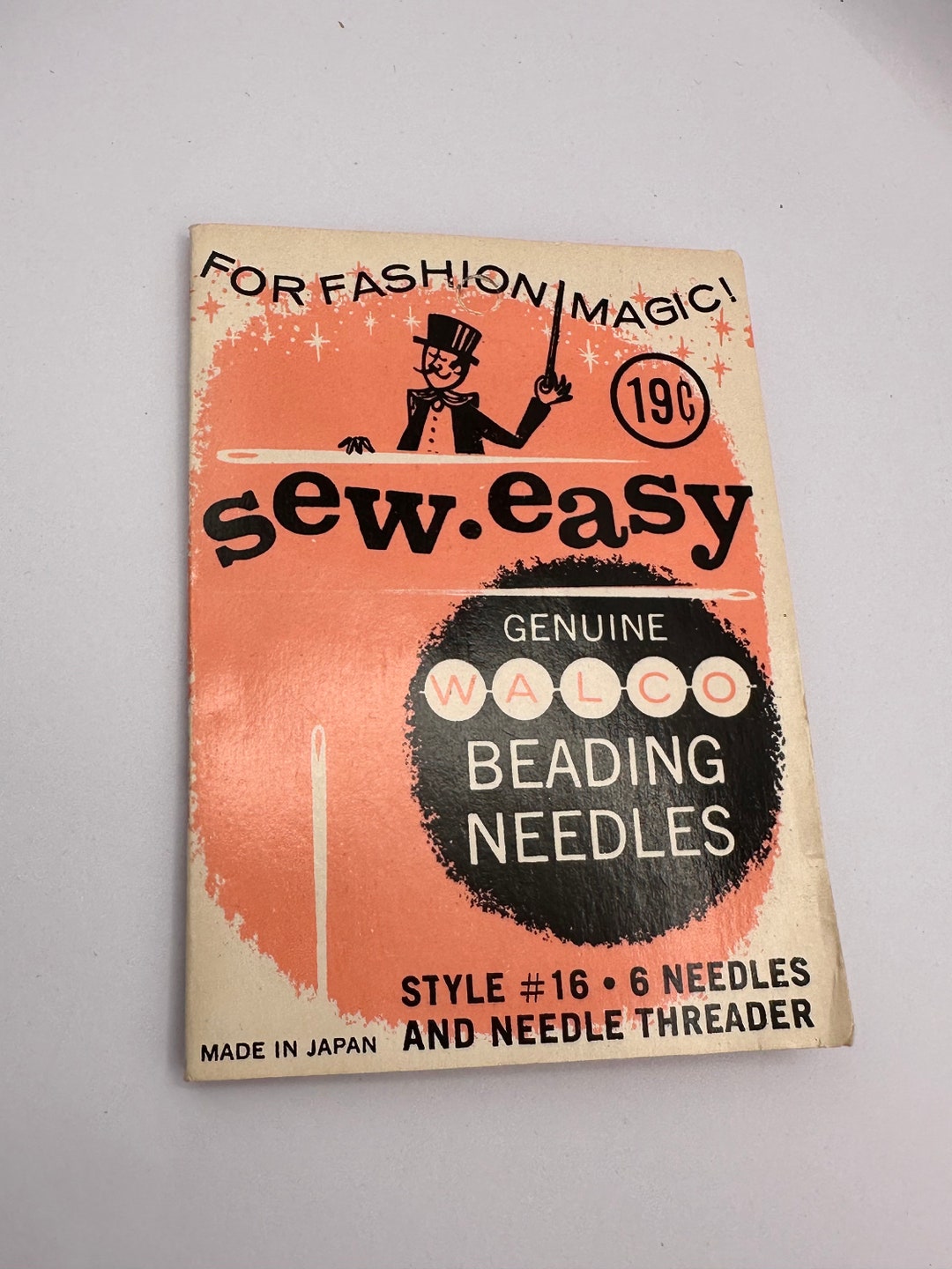 Vintage Sewing Needles, Needle Card, Collectors Needle Booklet, Mending ...