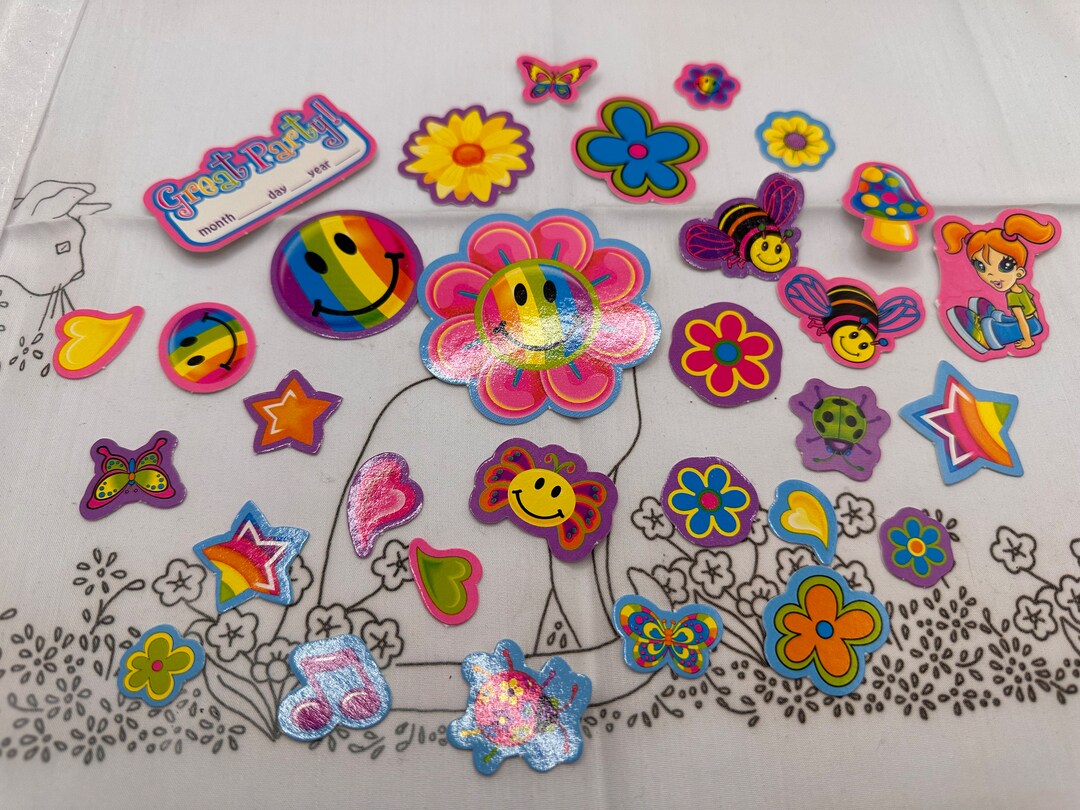 Lisa Frank Scrap Pack, Lisa Frank Cardboard Cutouts, Thick Cardboard ...