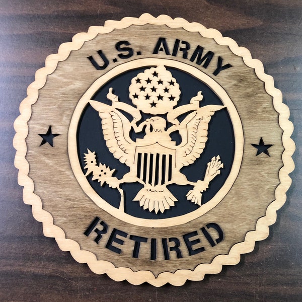 Us Army Retired Svg - Etsy