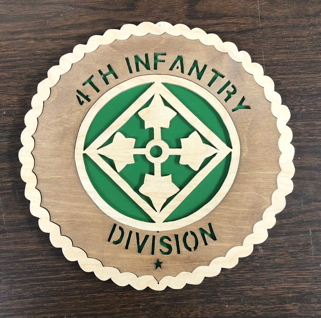 U.S. Army 4th Infantry Division - Etsy