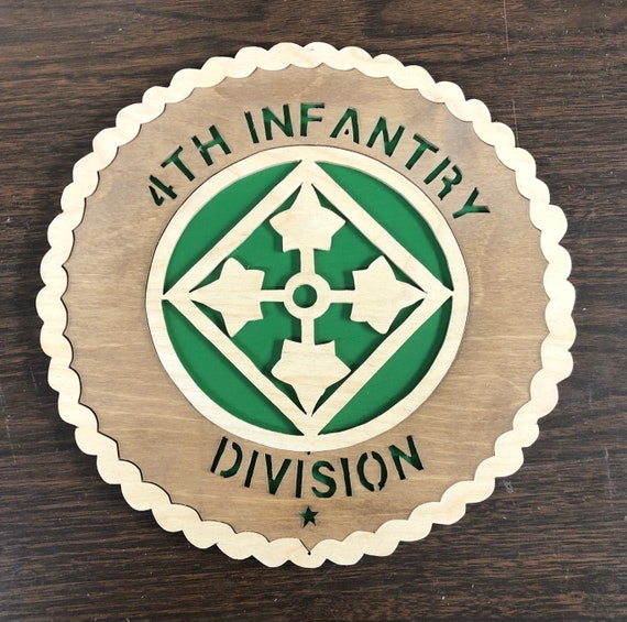 U.S. Army 4th Infantry Division - Etsy