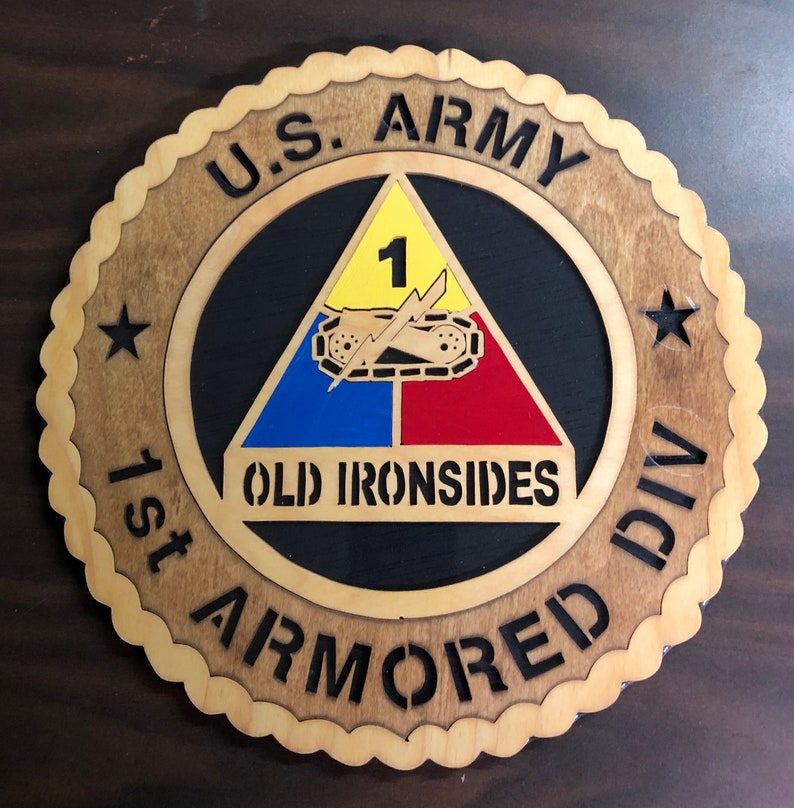 U.S. Army 1st Armored Division - Etsy