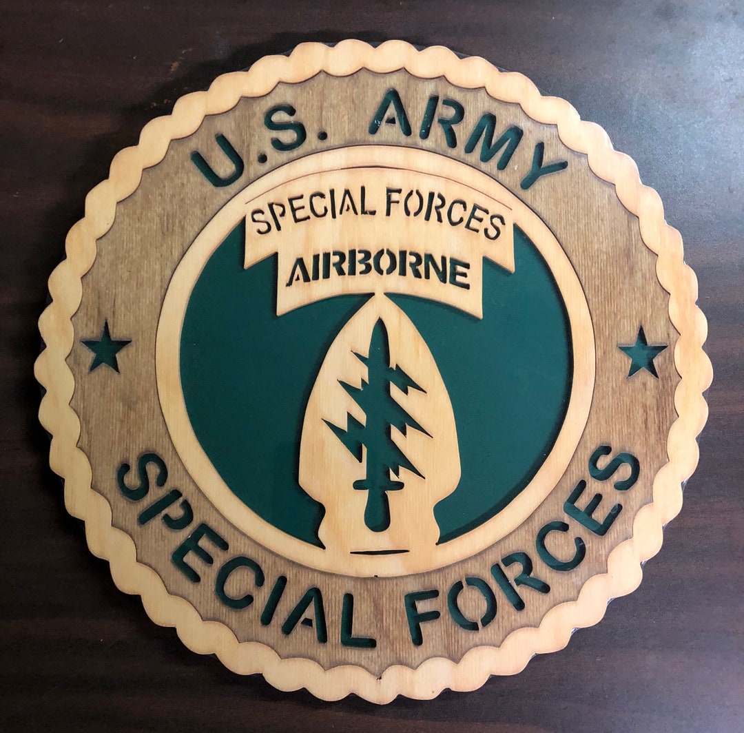 U.S. Army Airborne Special Forces spear & Arrow - Etsy