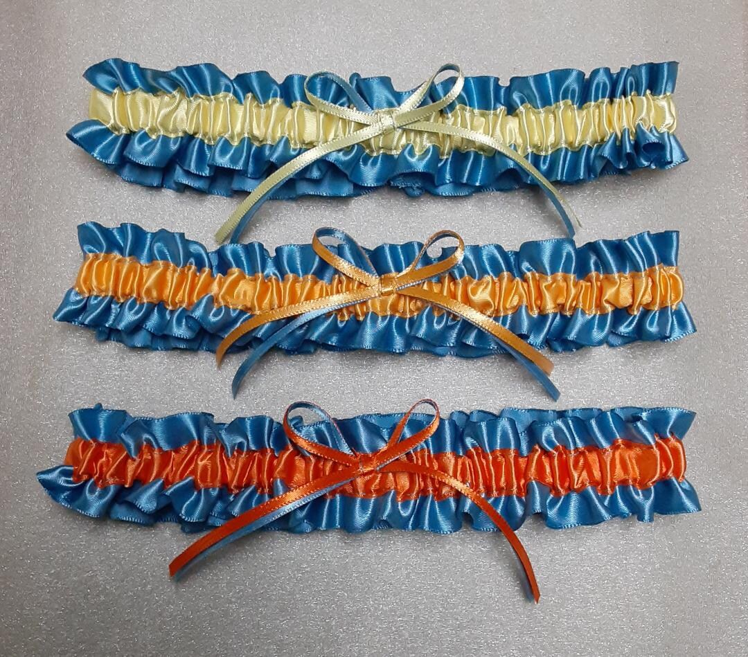 CHOOSE Colors* Something Blue Wedding Bridal Toss Garter Satin Antique ...