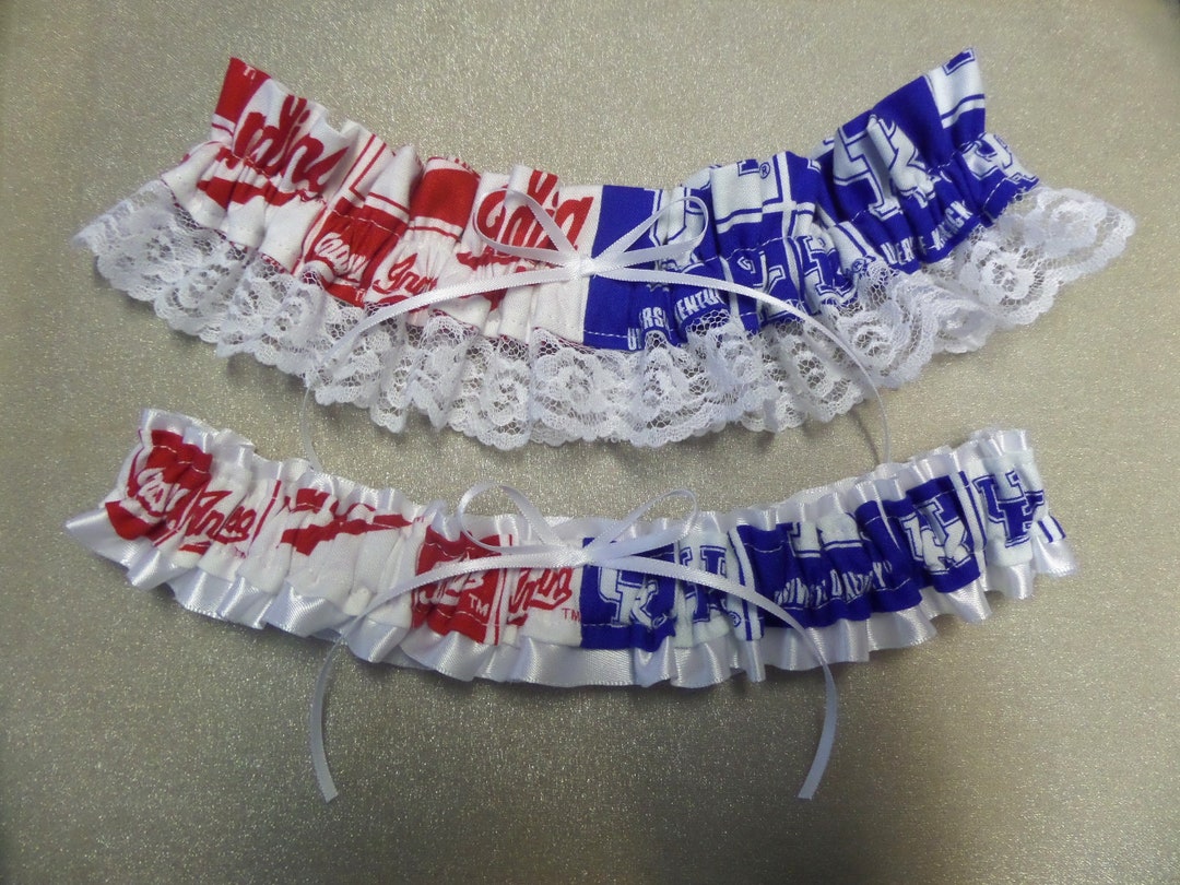 CHOOSE* Set of 2 House Divided Garters Wedding Toss Keepsake or Prom ...