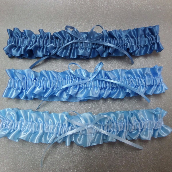 Dark Blue Garter - Etsy