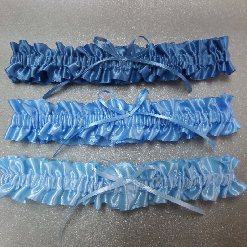 Dark Blue Garter - Etsy