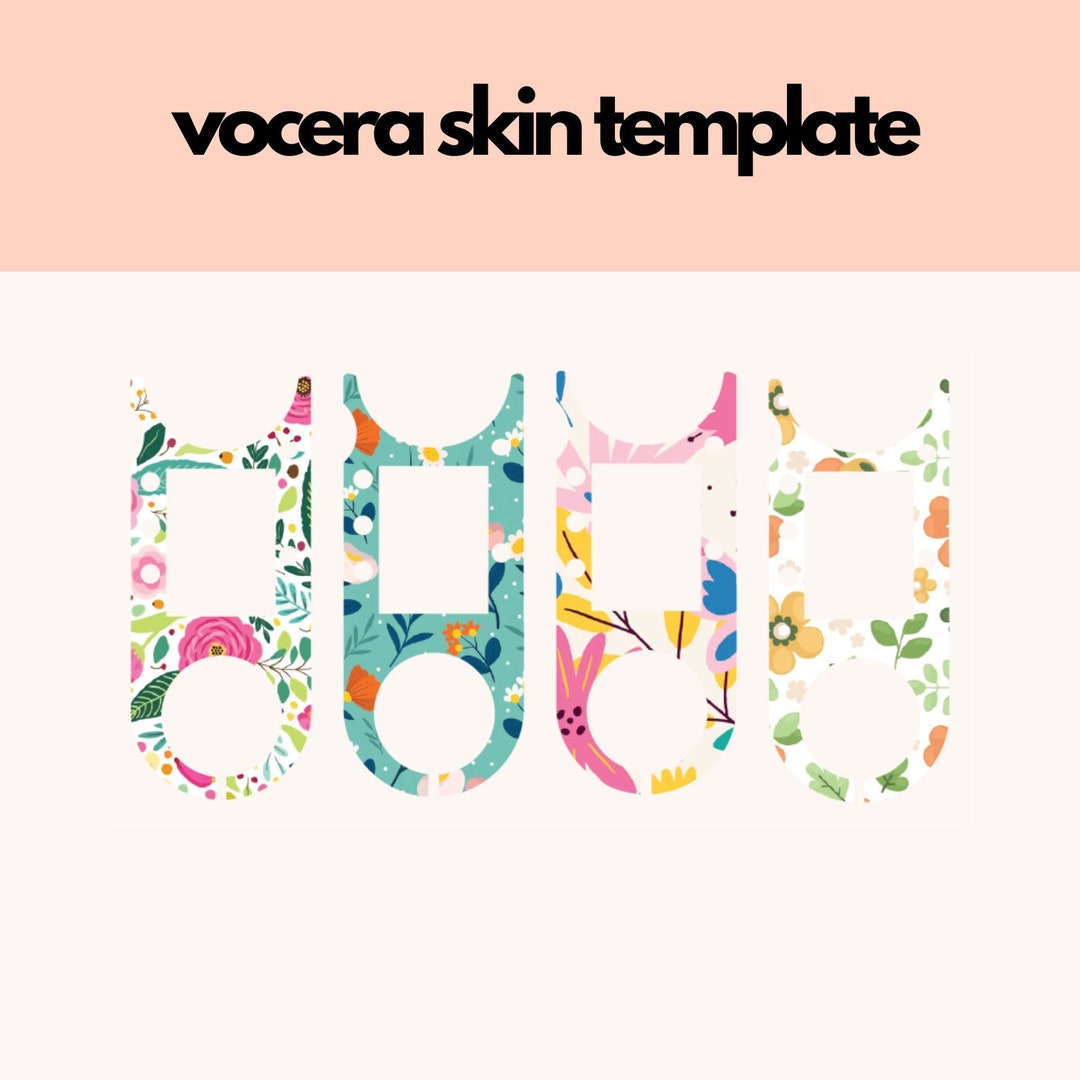 Vocera Skin Template - Etsy