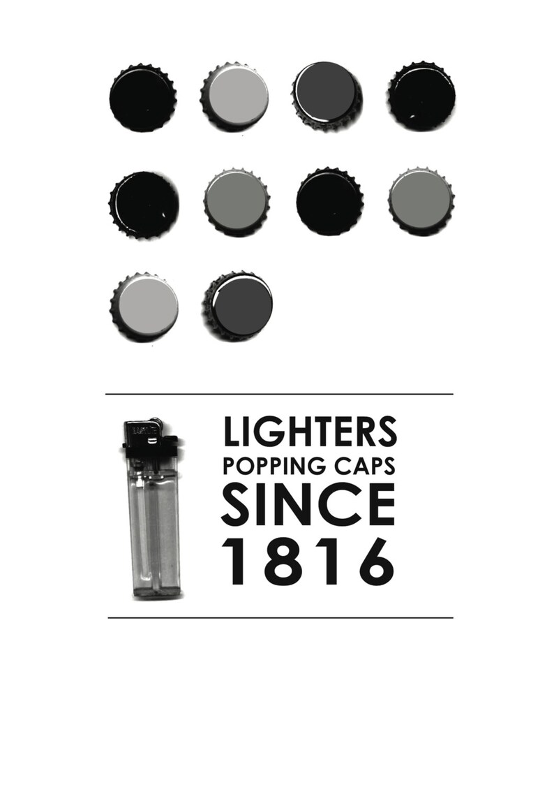 POPPING CAPS T-shirt Sold in BEAN Can - Etsy