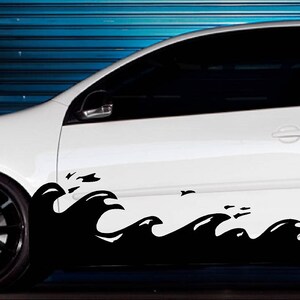 Ocean Waves Car Side Decals, Truck SUV Vinyl Graphics, Set of 2 - Etsy