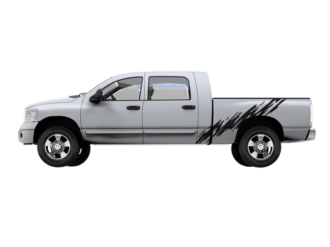 Mud Splash Truck Side Decals Set of 2 - Etsy
