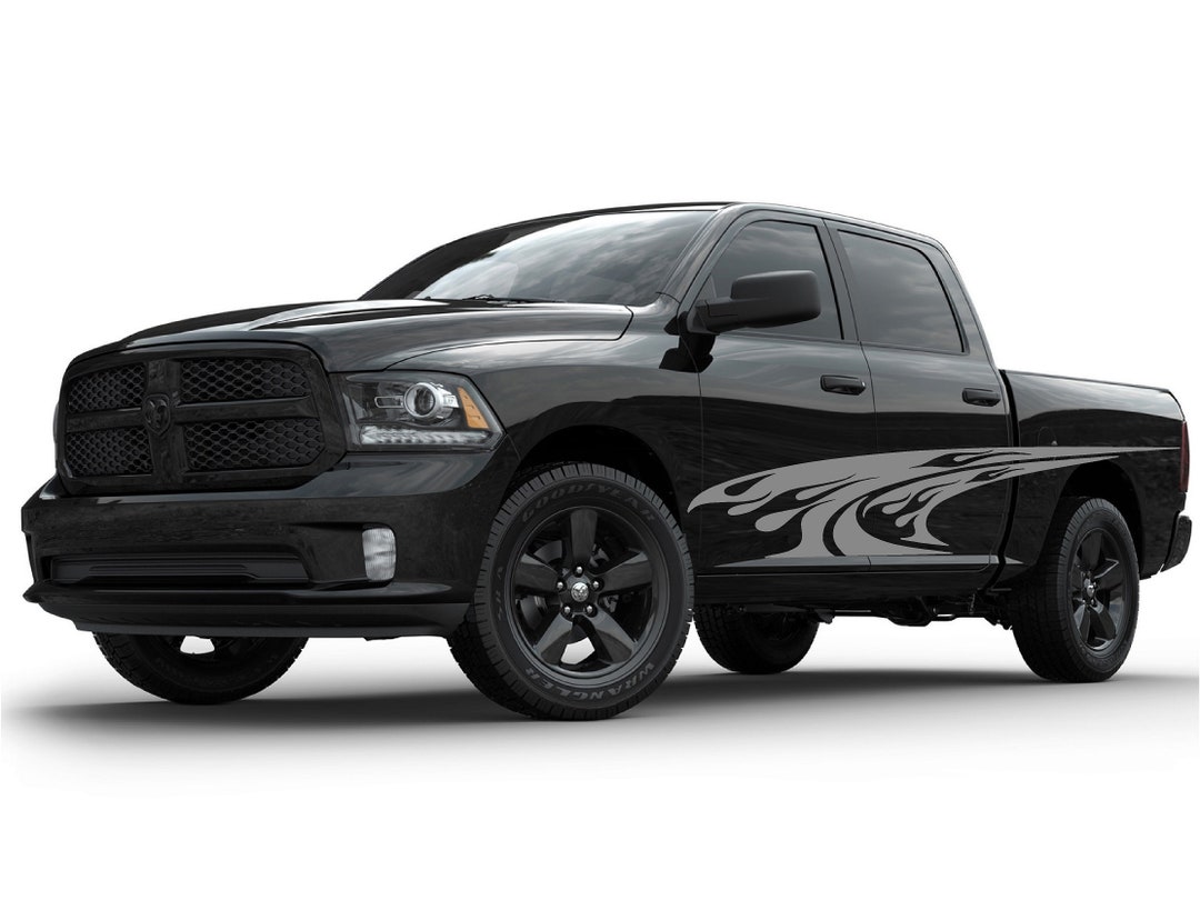 Splash Wave Truck Side Decals: Vinyl Vehicle Graphics (set of 2) - Etsy