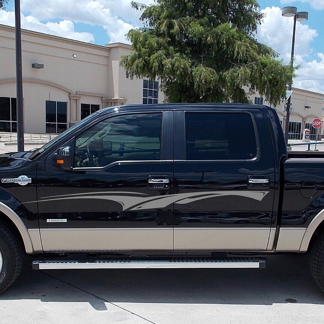 Truck Side Decals, Vinyl Graphic Stripes, Large Decals for Truck and ...