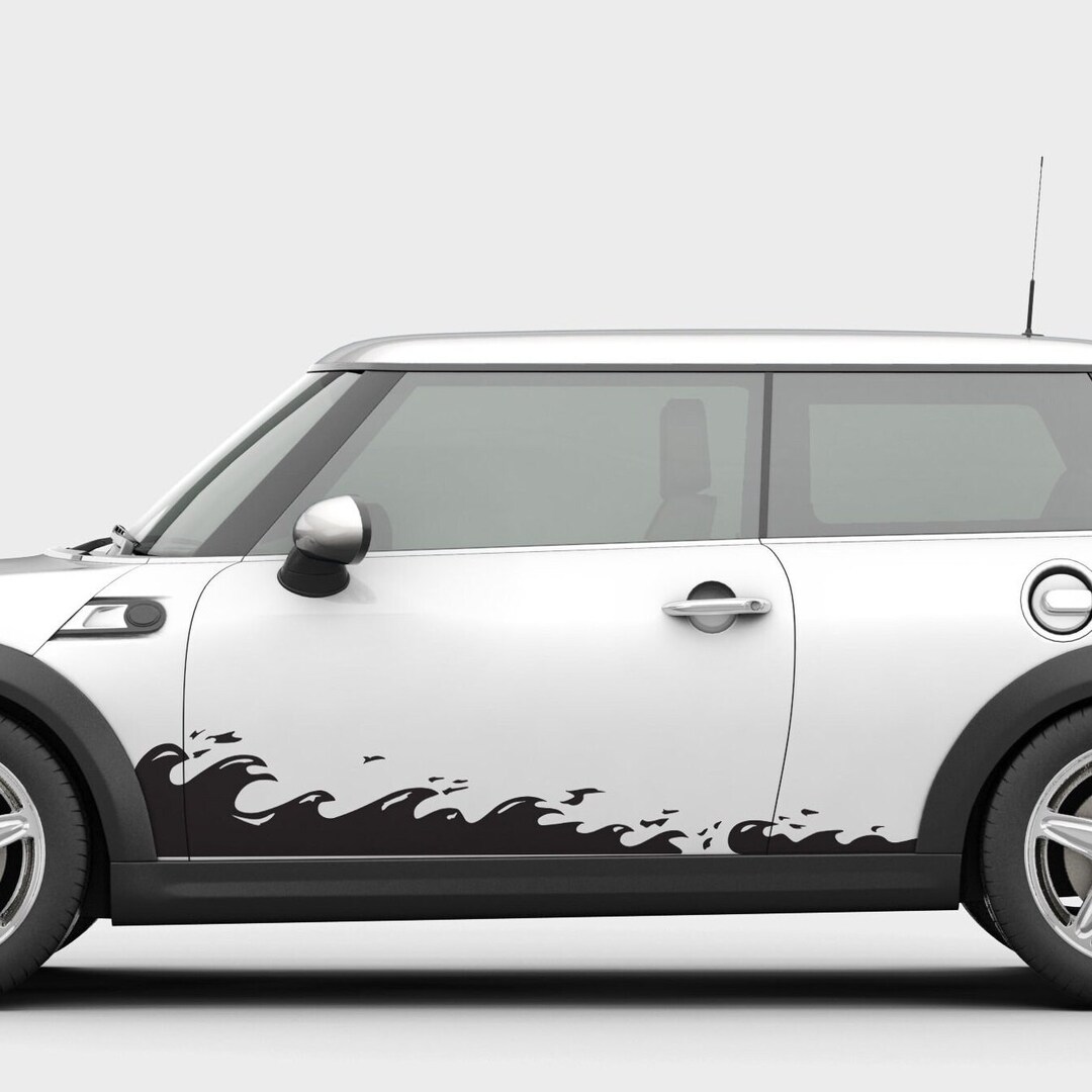 Ocean Waves Car Side Decals, Truck SUV Vinyl Graphics, Set of 2 - Etsy