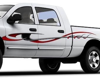 4x4 off Road Decals Pink Truck Decals Pink Truck Accessories Pink Vinyl ...