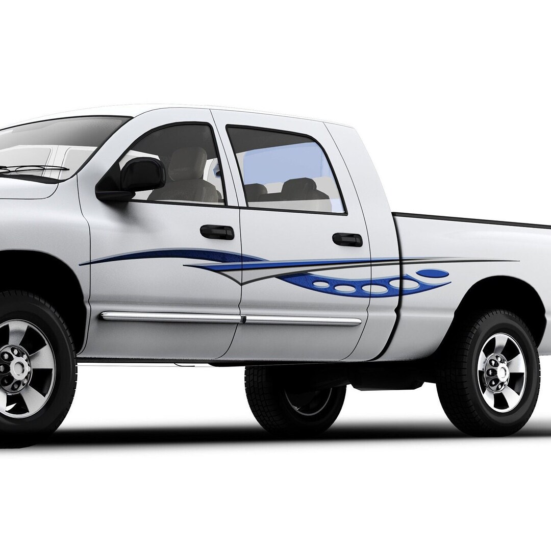 Cosmos Truck Side Decals, Vehicle Vinyl Graphics for Cars, Set of 2 - Etsy