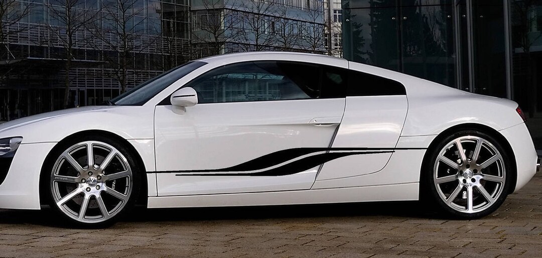 Car Stripes Decals, Vinyl Cut Decal, Set of 2 - Etsy