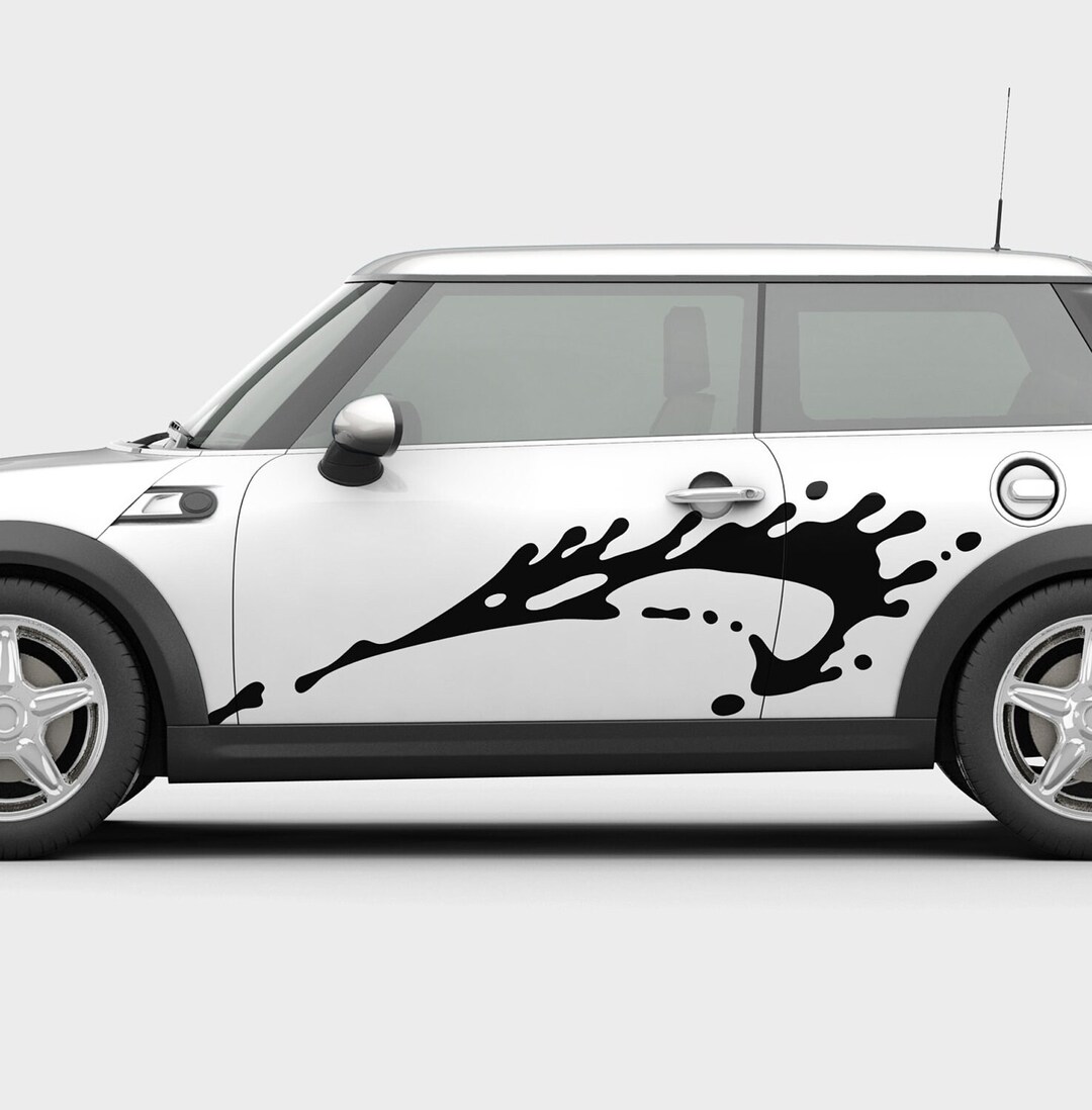Mud Splash Car Side Decals: Vinyl Vehicle Graphics - Set of 2 - Etsy