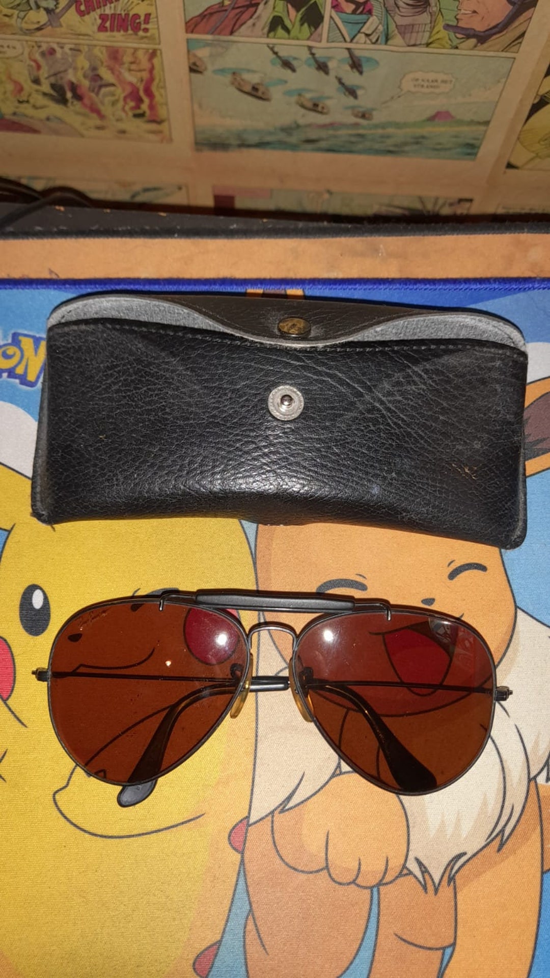 Vintage Ray Ban Pilot Sunglasses Aviator B&L Usa Chromax Lenses - Etsy