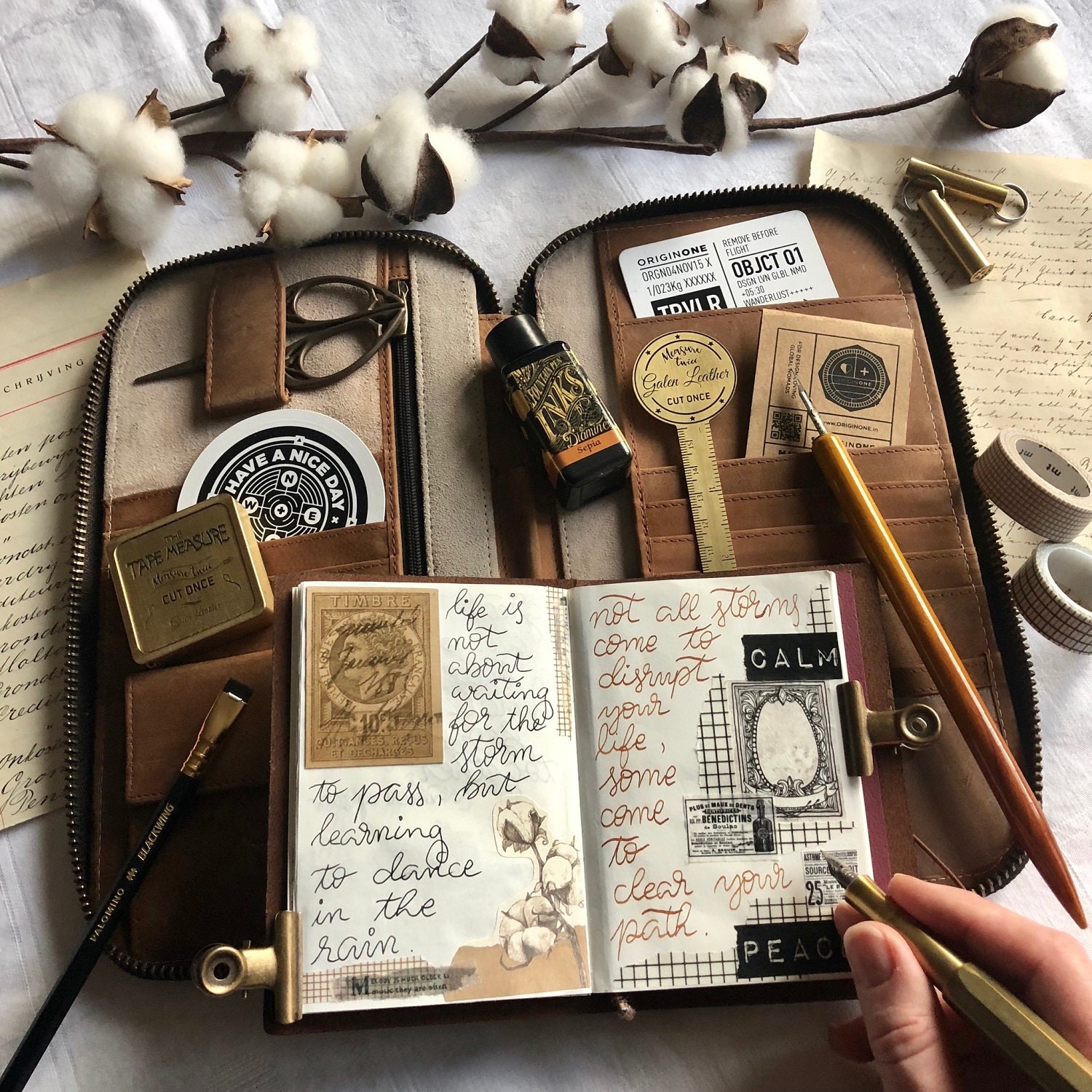 LEATHER TRAVEL WALLET Personalized small Passport Holder - Etsy