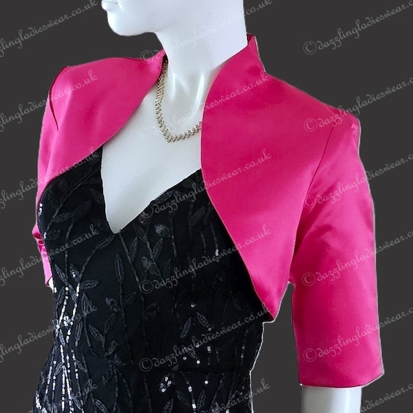 Fuschia Pink Jacket - Etsy UK