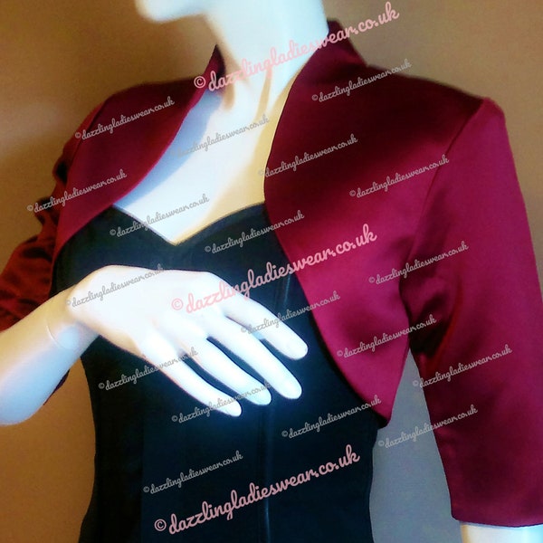 Red Shrug - Etsy