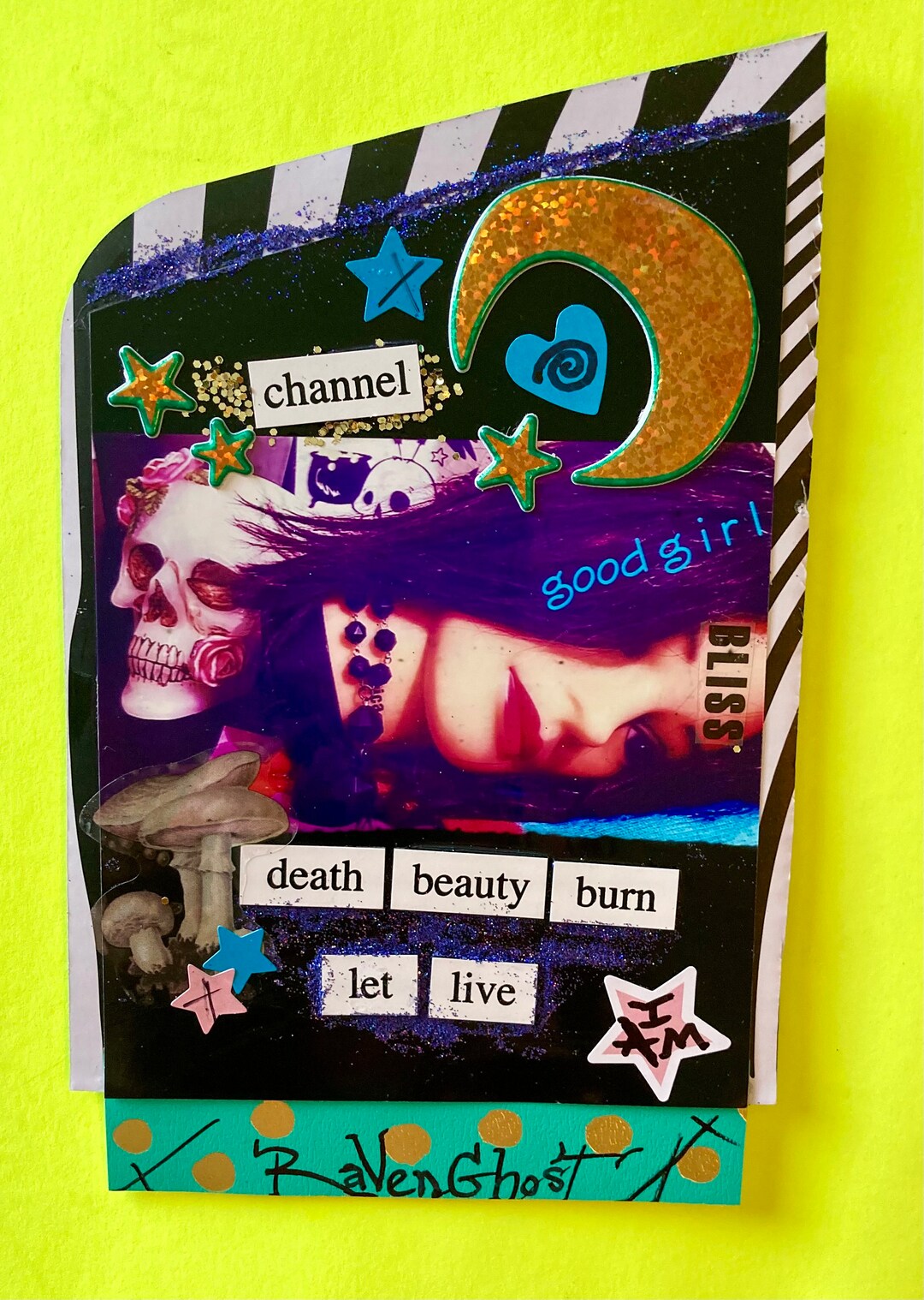 Sassy Rebirth Collage ~ One of a Kind ~ Dark Poetry ~ Punk Poetry ...