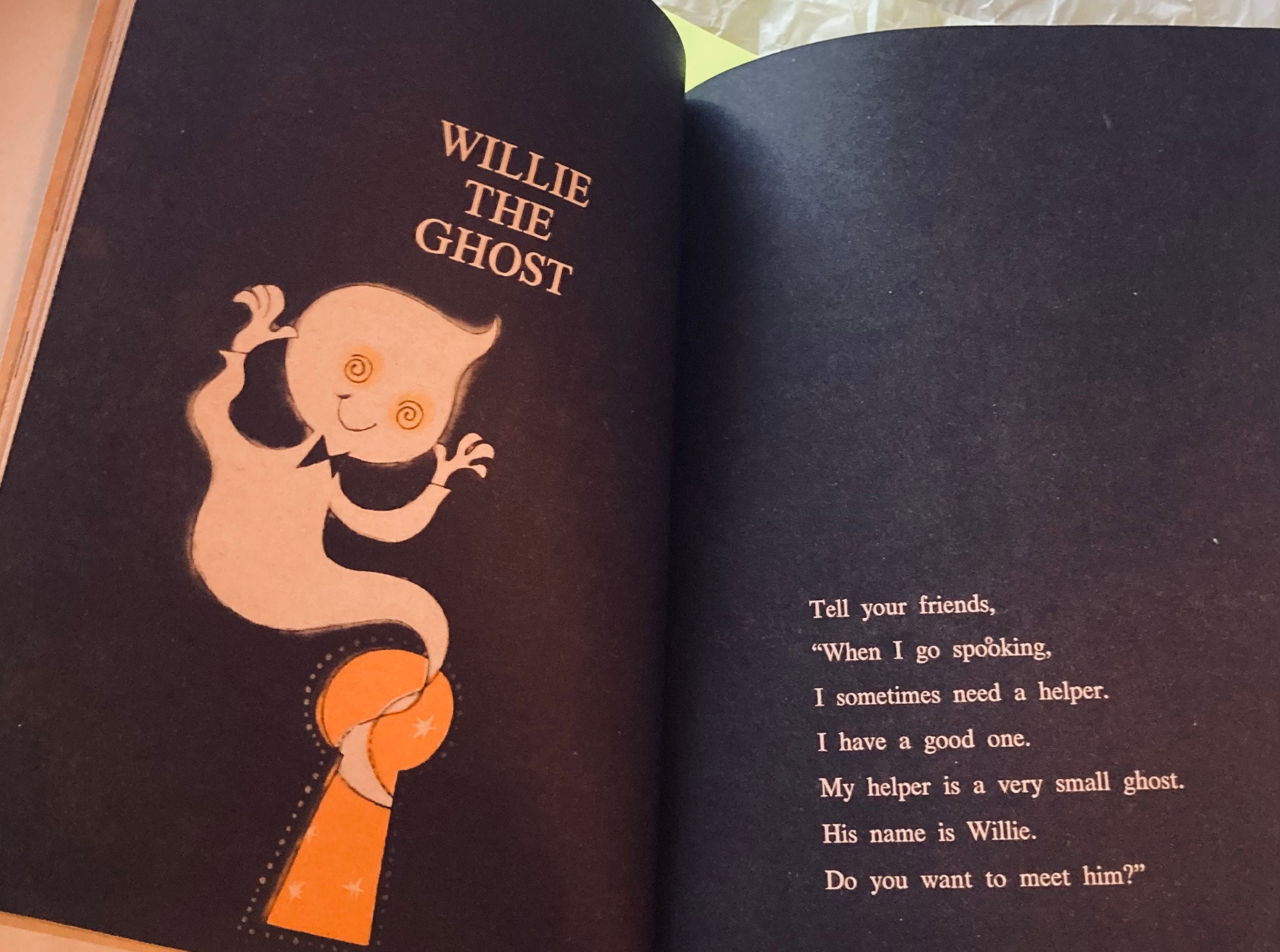 Vintage Scholastic Book 1969 Spooky Tricks Excellent Childrens Book ...