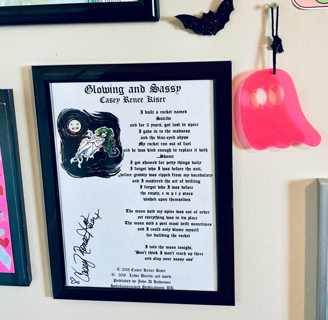 2-sided Poetry Broadside *limited* John D. Robinson/casey Renee Kiser ...