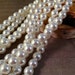 SNOW DAY 8mm Round Pearl Coat Beads - Snow Czech Glass Pearls - Snow ...