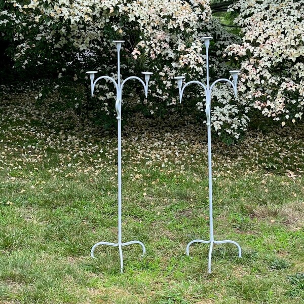 Hand Forged Candelabra - Etsy