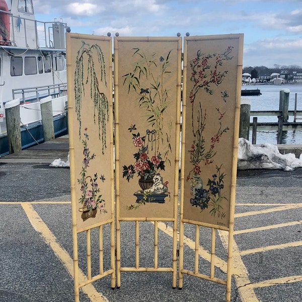 Bamboo Room Divider - Etsy