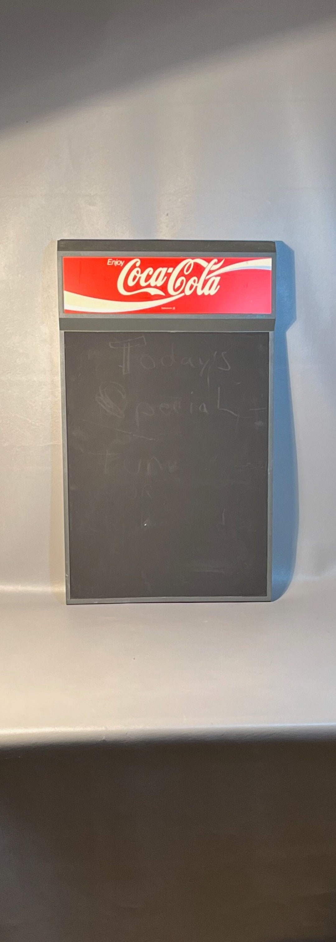 Coca Cola Chalk Board Ridan Displays Kitchen Menu Kids Room - Etsy