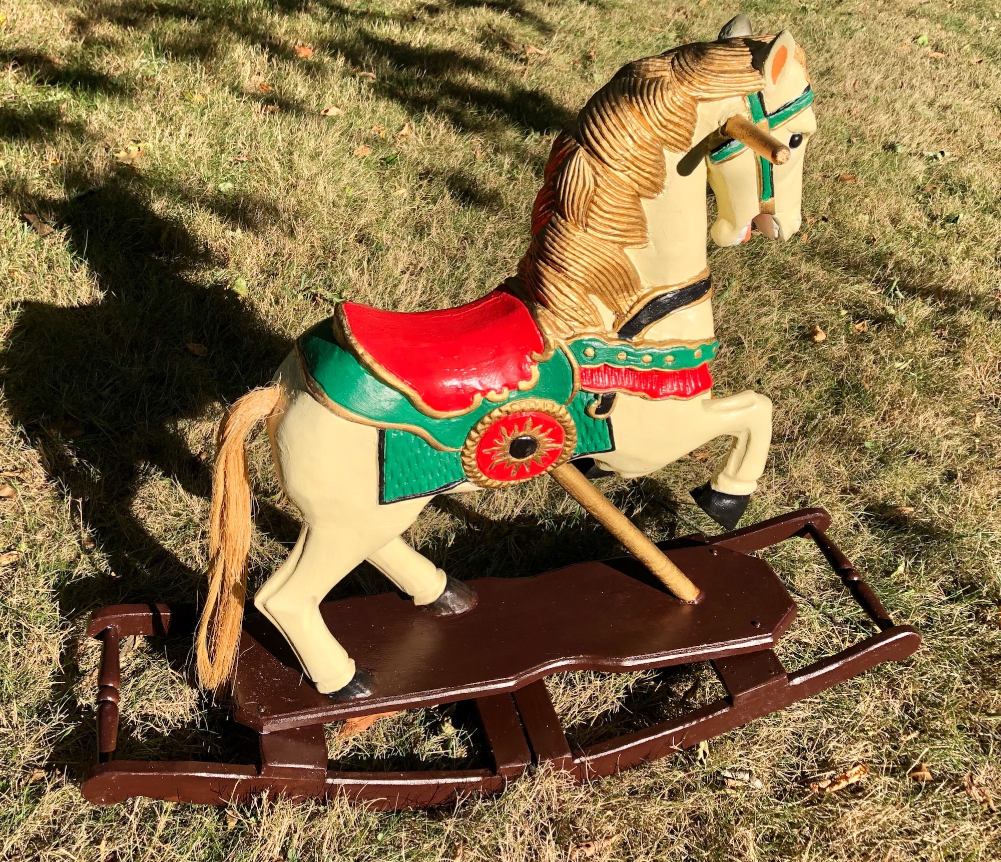 Carousel Rocking Horse for sale | Only 3 left at -70%