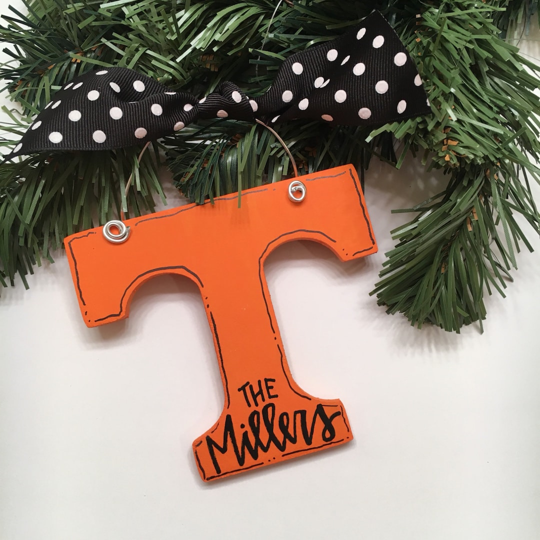 Power T / Tennessee Vols Personalized Ornament - Etsy