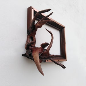 Driftwood Wall Art Frame Design, Solid Natural Wood, Handcrafted ...