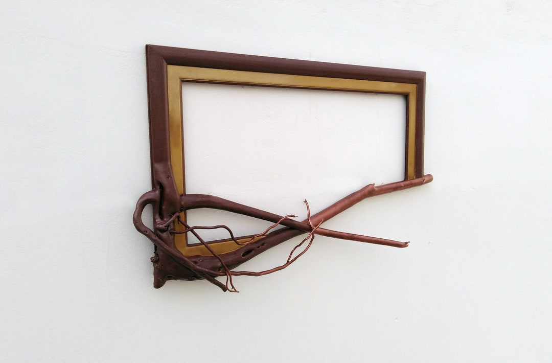 Driftwood Wall Art Frame Design, Solid Natural Wood , Fusion Frame ...