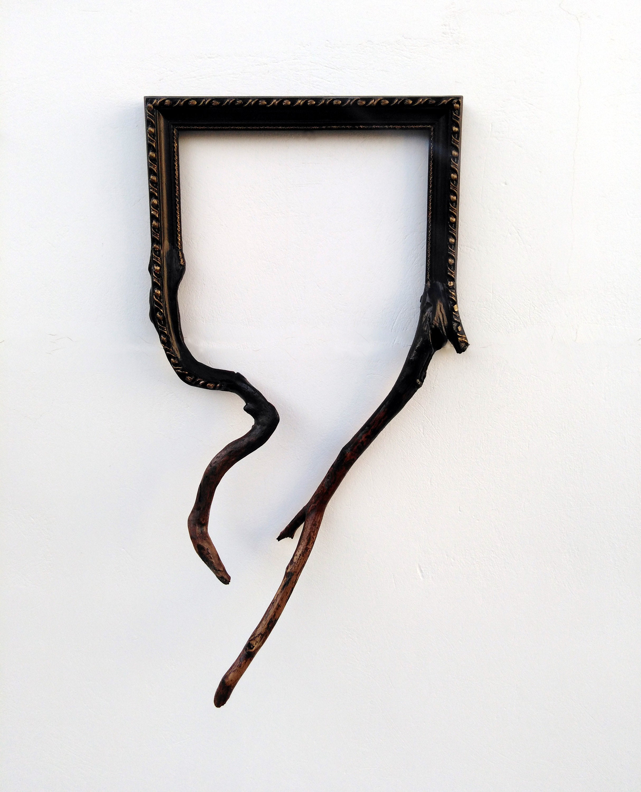 Driftwood Branch Wall Art Frame Design, Melting Frame, Solid ...