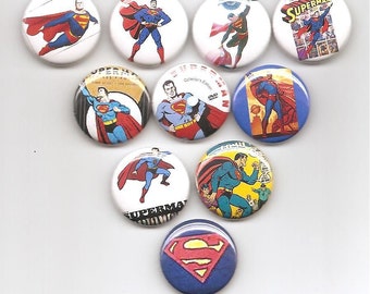Superhero button | Etsy