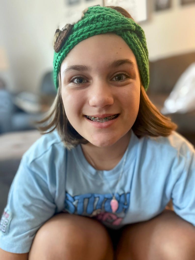 Crochet Girl Scout Cookies Twisted Ear Warmer Headband - Etsy