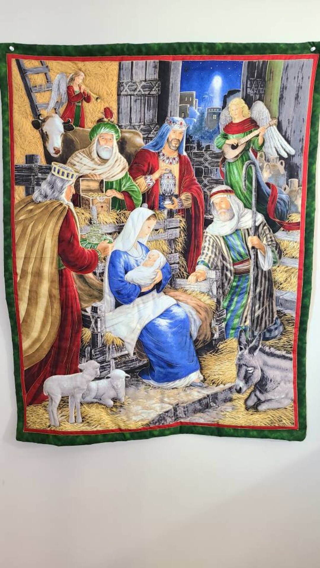 Nativity Scene Wall Panel - Etsy