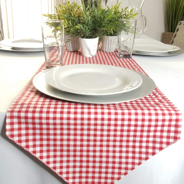 Buffalo Check Table Runner - Etsy