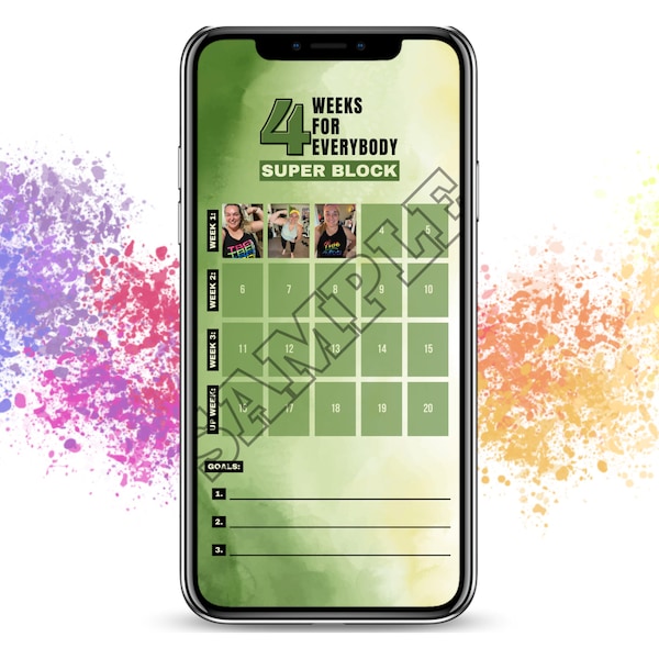 XTEND Barre Super Block Sweaty Selfie Tracker Bodi Tracker Social Media ...