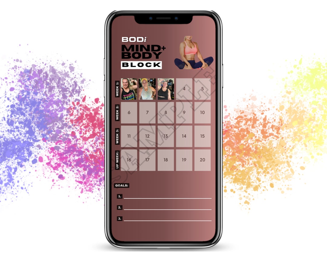 Buy Mind and Body Block Tracker August 2024 Bodi Block Tracker Bodi ...