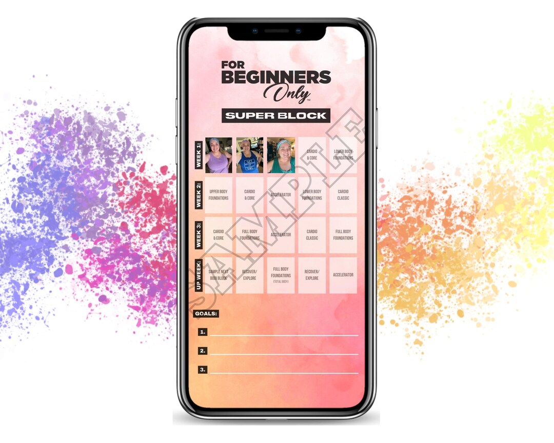 For Beginners Only Super Block | Sweaty Selfie Tracker | Bodi Tracker ...